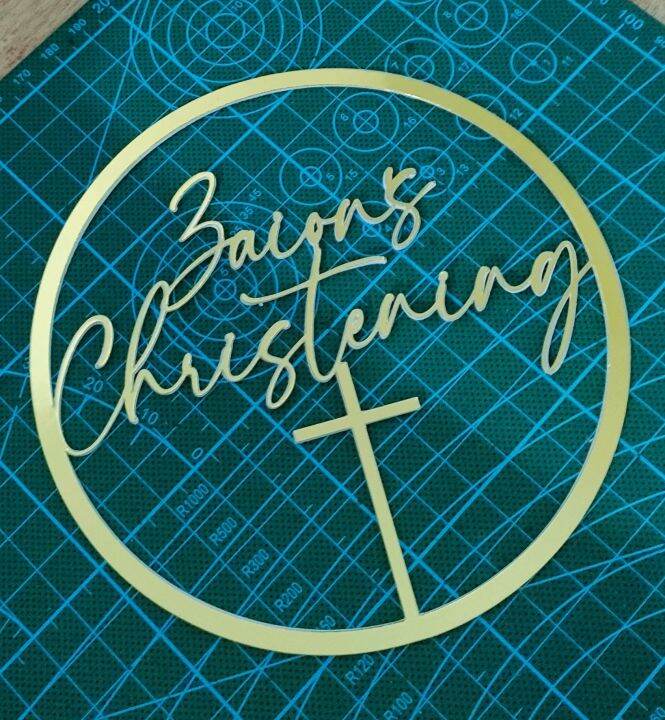 Customized Baptismal / Christening Cake Topper (Cardstock) | Lazada PH Customized Baptismal / Christening Cake Topper (Cardstock) | Lazada PH