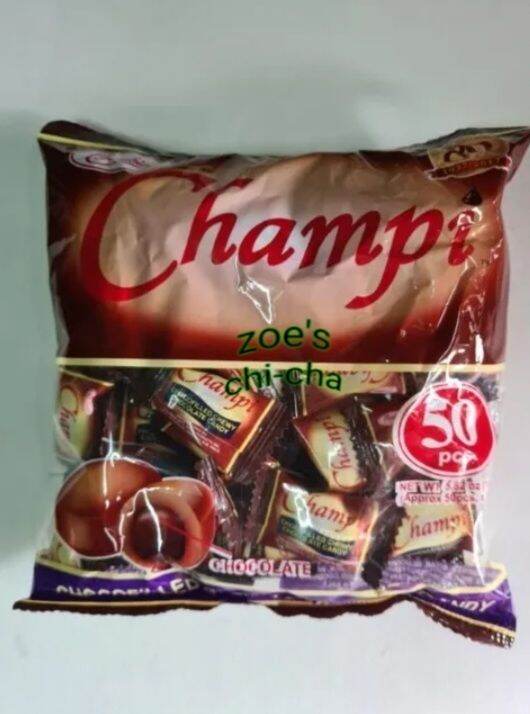 CHAMPI CHOCOLATE CANDY 50 PIECES PER PACK | Lazada PH