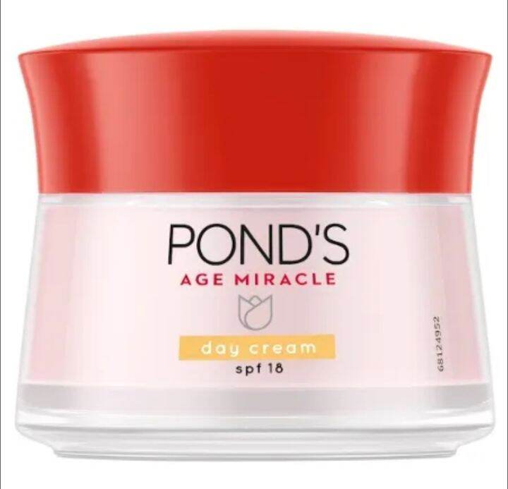 Ponds Age Miracle Youthful Glow Retinol Day Cream Moisturizer SPF18 10G ...