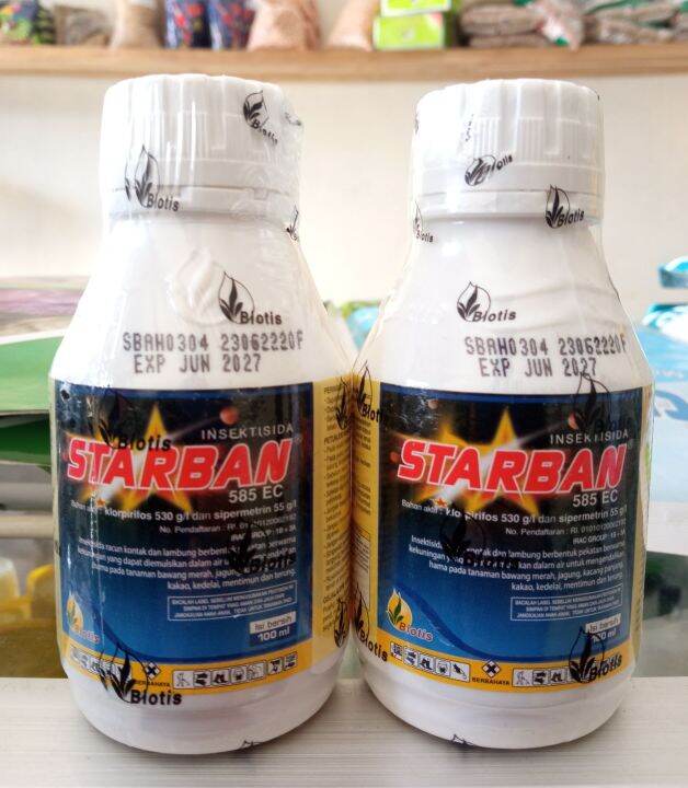 INSEKTISIDA STARBAN 585 EC 100 ML OBAT ULAT | Lazada Indonesia