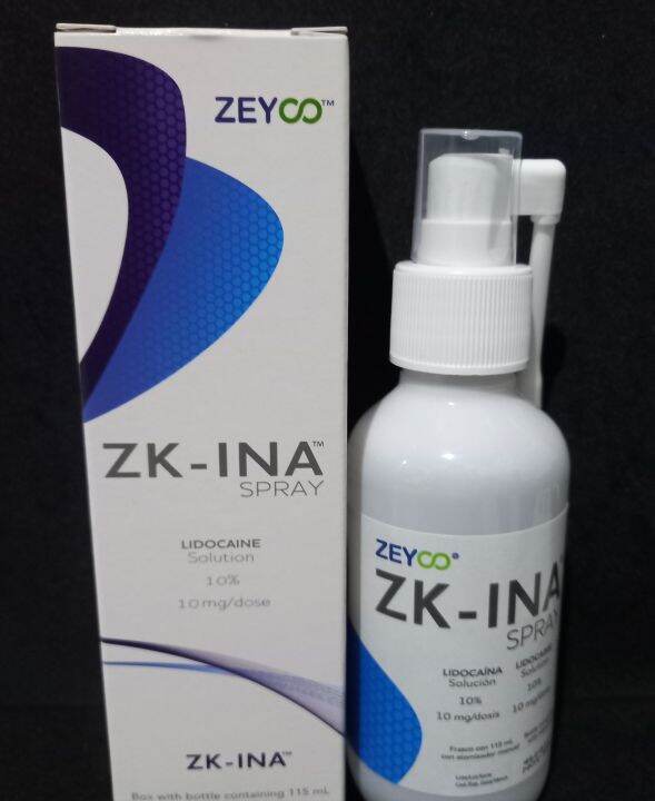 Zeyco Topical Spray Anesthetic Lido (10%) Anes- Flavorless-expiration Nov 24,2024 | Lazada PH