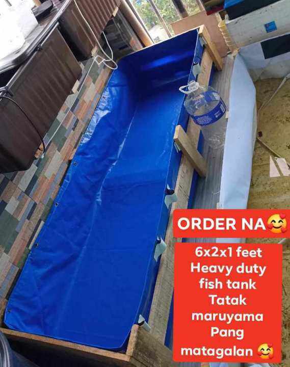 6x2x1feet heavy duty Fish tank pang matagalan tatak Maruyama | Lazada PH