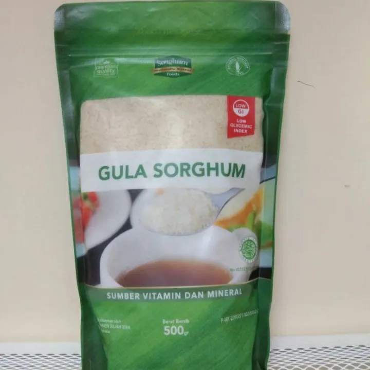 Gula sorgum rendah glikemik / Gula sehat alami 500 gram | Lazada Indonesia