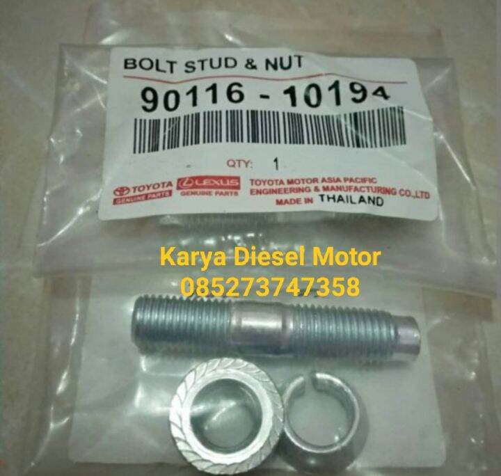 Baut Mur Nap Roda Toyota Dyna 110 125 130 Hino Dutro 110 125 130 ...