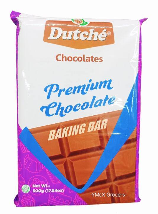 Dutche Premium Chocolate Baking Bar 500g | Lazada PH