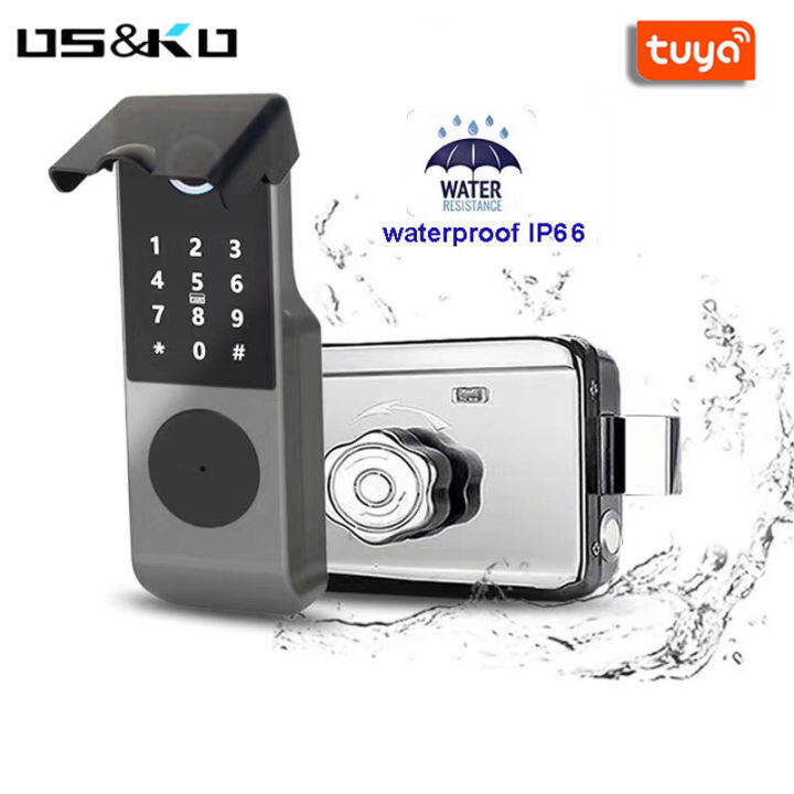 Biometric Recognition Waterproof Smart Fingerprint Door Lock for ...