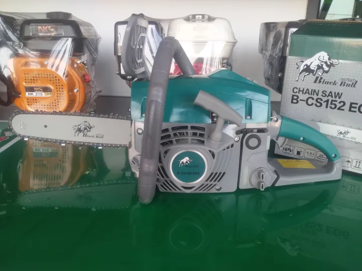 เลื่อยยนต์กระทิงดำ รุ่น' 6000EG (รุ่นใหม่2022) แถมบาร์โซ่ 11.5' นิ้ว (B-CS152 EG6) BLACKBULL ...