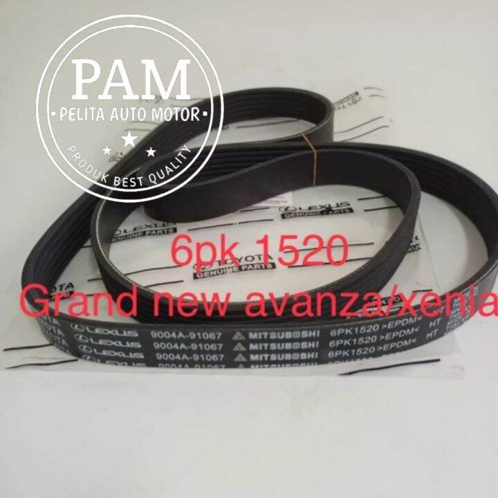 Fan belt van belt V belt 6pk 1520 tali kipas toyota grand new avanza xenia | Lazada Indonesia