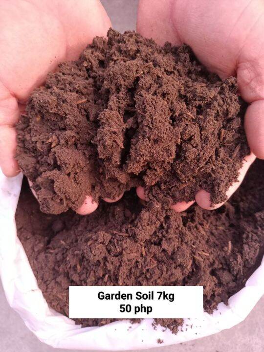 Garden Soil 7kg (with ipa and organic fertilizer) | Lazada PH