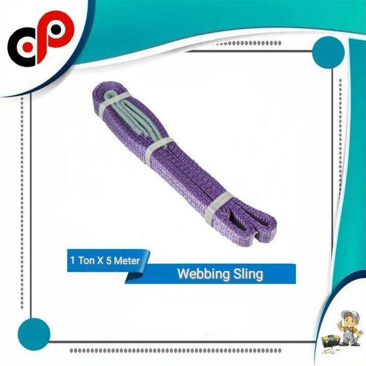 Webbing Sling 1 Ton X 5 Meter | Lazada Indonesia