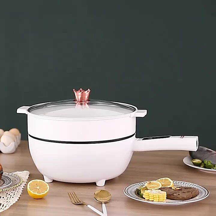 Electric Cooker,3L,3in1 Steaming and stir-frying Nonstick pan,Timing ...