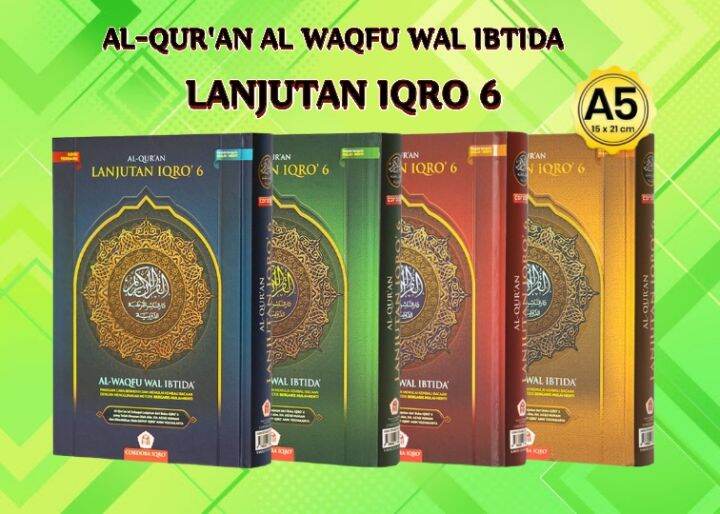 Al-Qur'an Lanjutan Iqro 6 / Al Waqfu Wal Ibtida | Lazada Indonesia