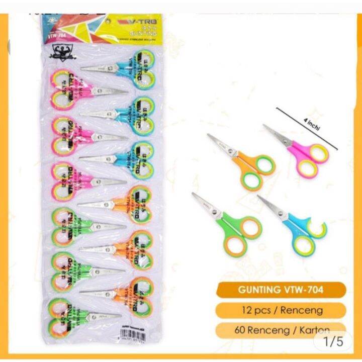 GUNTING RENTENG MURAH 1 RENTENG ISI 12 PCS | Lazada Indonesia