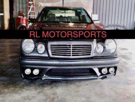 Mercedes Benz w210 E class prefacelift Wald black bison bodykit body ...