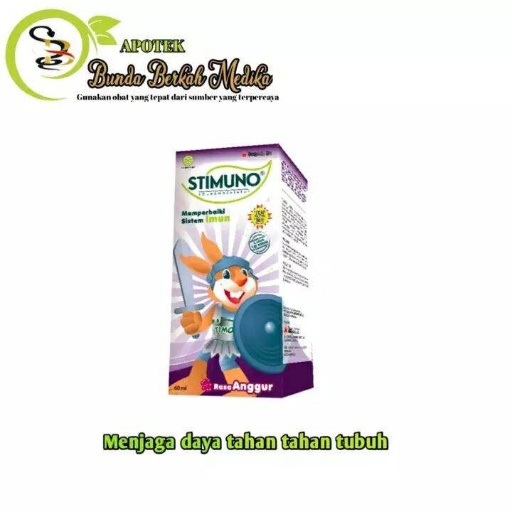 Stimuno Syrup 60ml untuk membantu menjaga imun tubuh | Lazada Indonesia