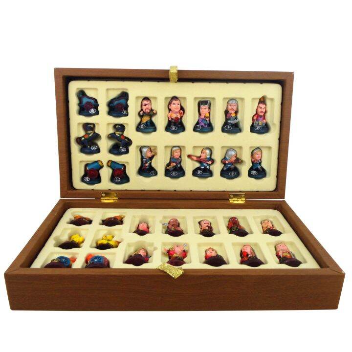 Creative Gift Romance of the Three Kingdoms Chess Q Version 3D ...