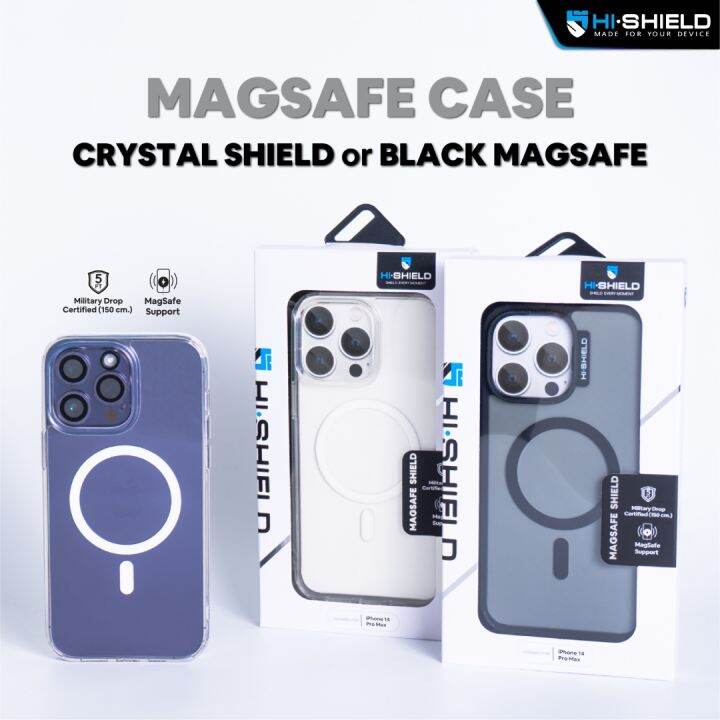 HI-SHIELD Case Magsafe Shield iPhone15 , iPhone 14 เคสแม่เหล็กกันกระแทก ...