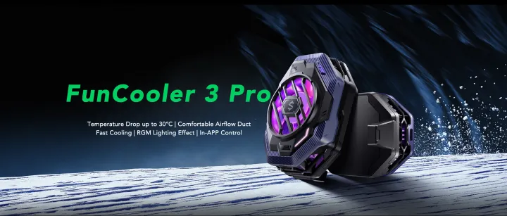 Xiaomi Black Shark FunCooler 3 Pro โทรศัพท์ Cooler RGB Lighting Cooler ...