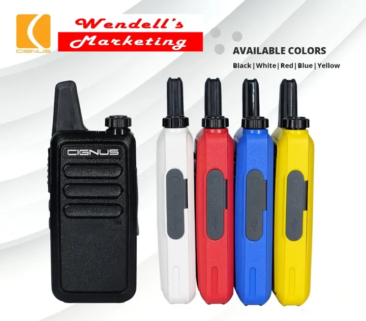 Cignus XT2 UHF 2 Watts Mini Two Way Radio | Lazada PH