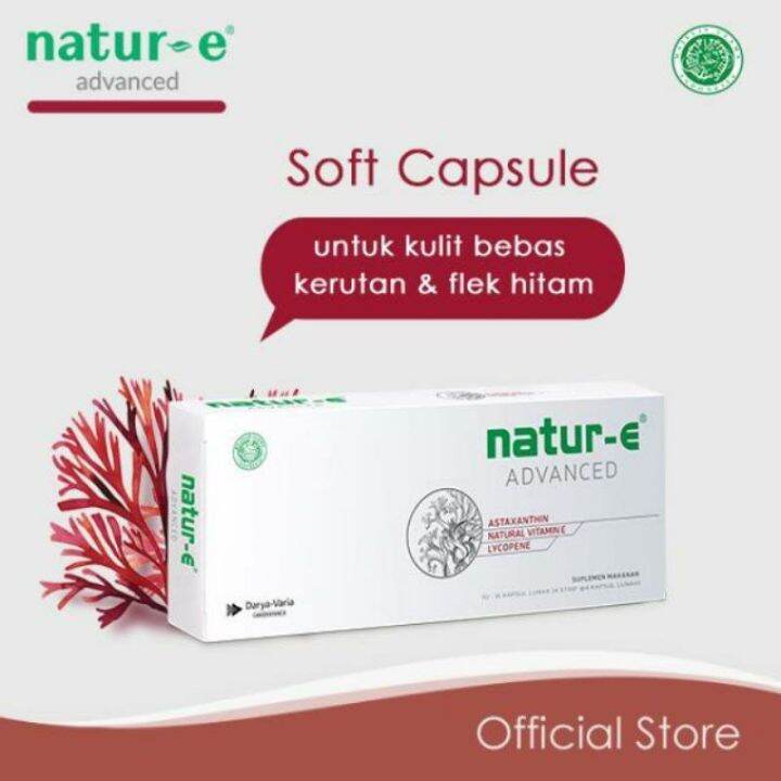 NATUR-E ADVANCED SOFT CAPSULE/VITAMIN NATUR-E ADVANCED 100% ORIGINAL ...