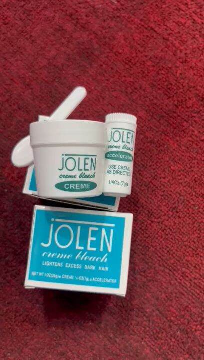 Jolen Bleach Cream alovera 28 gram plus 7 gram READY STOCK IN MALAYSIA ...