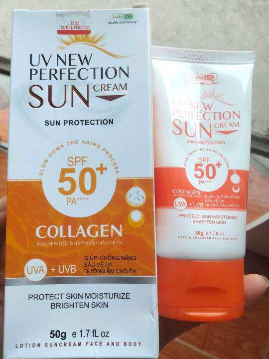 kem chống nắng collagen dưỡng ẩm Navasco | Lazada.vn