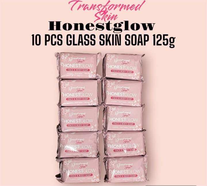 10 pcs Glass Skin Soap 125g By Honestglow | Lazada PH