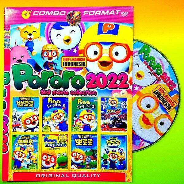 KASET DVD KOLEKSI FILM PORORO BAHASA INDONESIA-FILM ANAK KARTUN ANIMASI ...