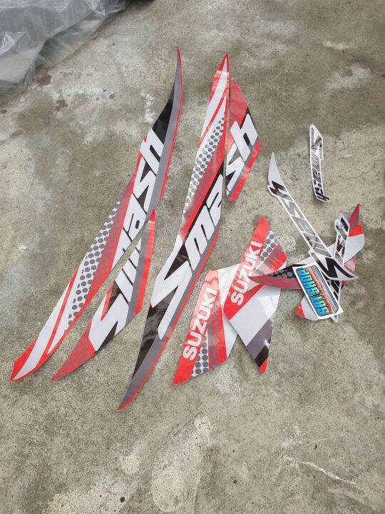 Smash 115 Sticker Decals 2022 Edition Ph Release | Lazada PH