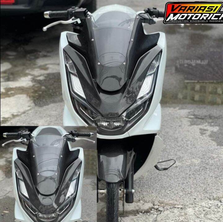 visor PCX 160 windshield PCX 160 twotone | Lazada Indonesia