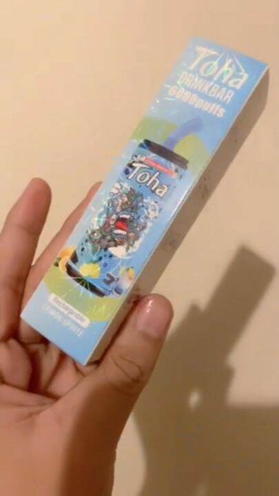 Toha Pod Up To 6000 Puffs Rechargeable 5% Nic650mah rechargeable ...