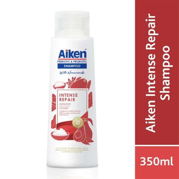 AIKEN Shampoo-Intense Repair 350g | Prebiotic | Probiotic | Niacinamide ...