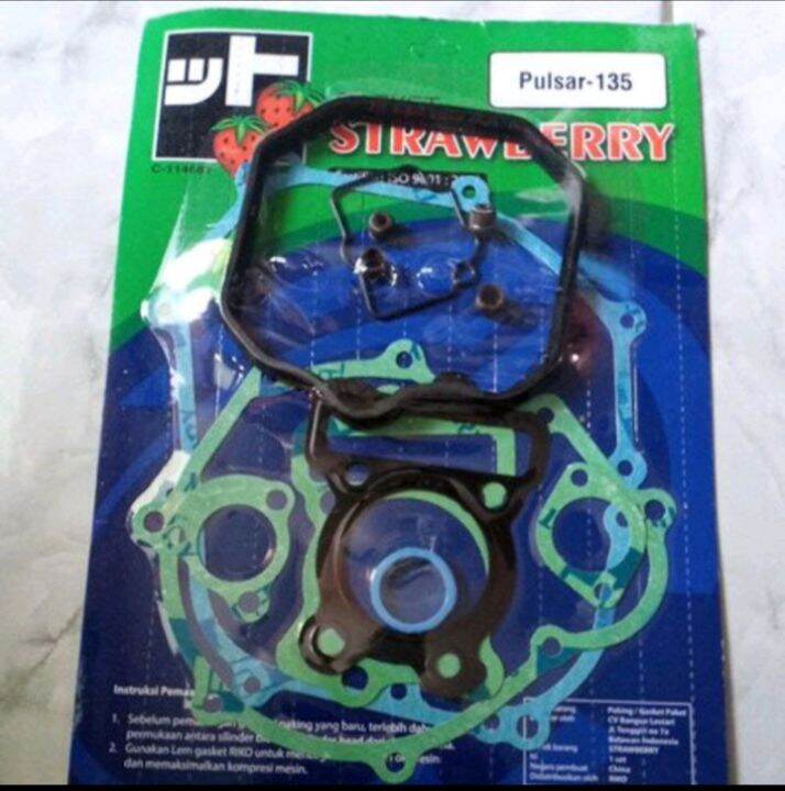 PAKING PACKING FULL SET PULSET FULLSET BAJAJ PULSAR 135 | Lazada Indonesia