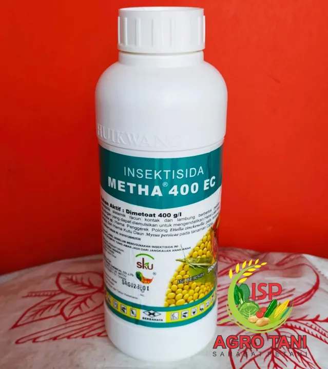 Insektisida sistemik dan kontak METHA 400EC isi 500ml | Lazada Indonesia