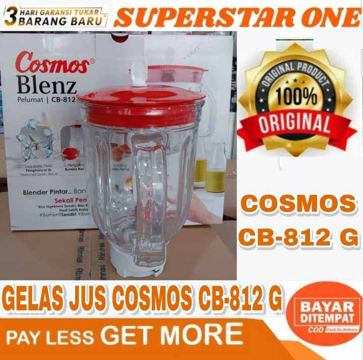 Cosmos Glas Jus (Kaca) Cosmos Blender CB-812 G Cosmos Glas Jus Blender ...