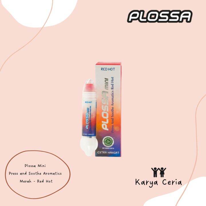 Plossa Mini Merah Red Hot Press And Shoothe Aromatics Extra Hangat ...