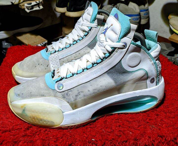 Sepatu basket second air 34 legit snow leopard 43 | Lazada Indonesia