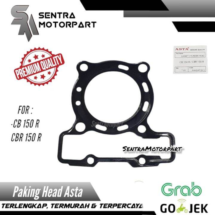 Paking perpak gasket head het silinder atas cb 150 r cbr 150 asta | Lazada Indonesia