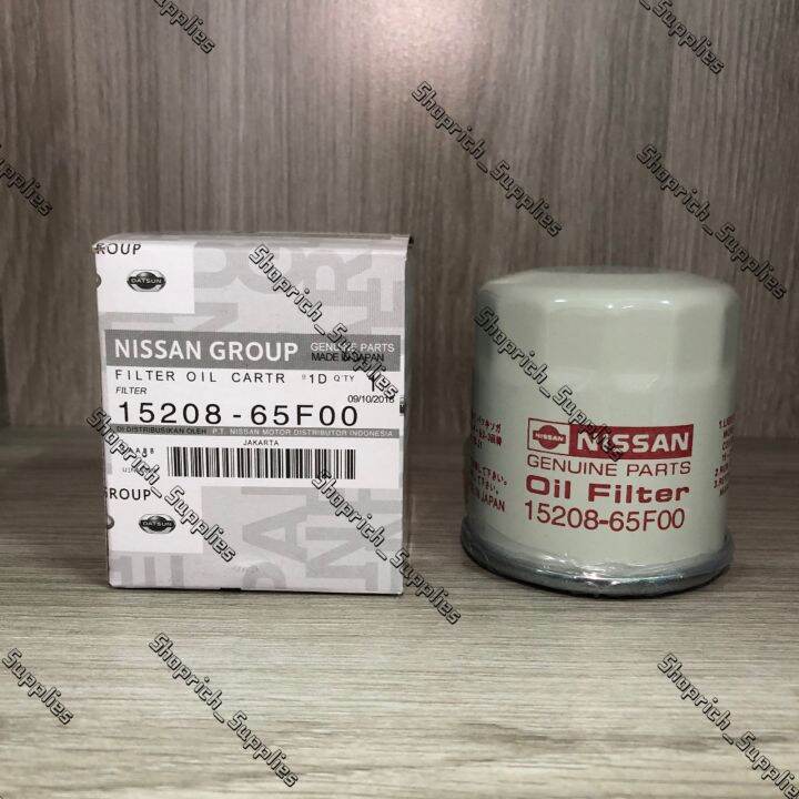 NISSAN OIL FILTER (15208-65F00) LIVINA, ALMERA, SYLPHY, NV200, LATIO ...