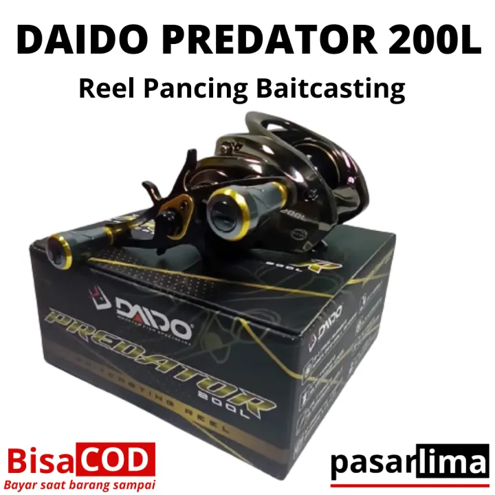 DAIDO PREDATOR 200L Reel Pancing Baitcasting | Lazada Indonesia