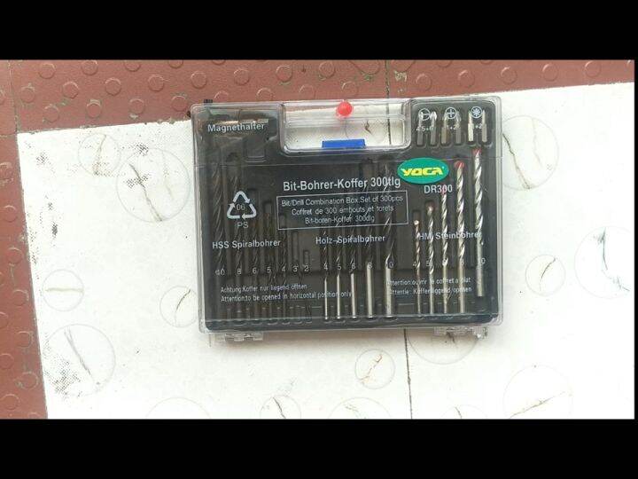 【COD + local seller】300pcs/set Spiral Drills BIT、DRILL and Setscrews ...
