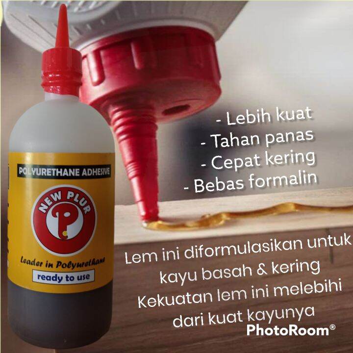 Lem perekat kayu dan besi/ lem PU Polyurethane untuk Kayu dan Besi 400 ...