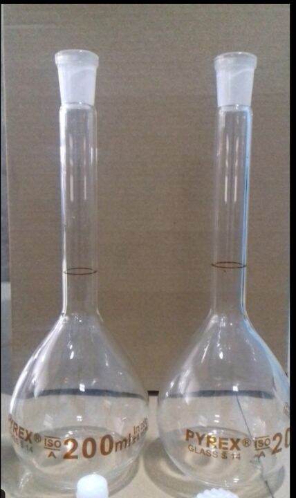 Labu ukur 200 ml - pyrex | Lazada Indonesia