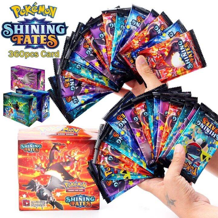 2021 Newest Pokemon Cards 360Pcs English Pokemon TCG: Shining Fates ...