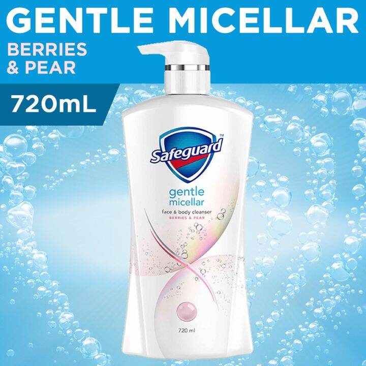 Safeguard Gentle Micellar Face and Body Cleanser 720ml | Lazada PH