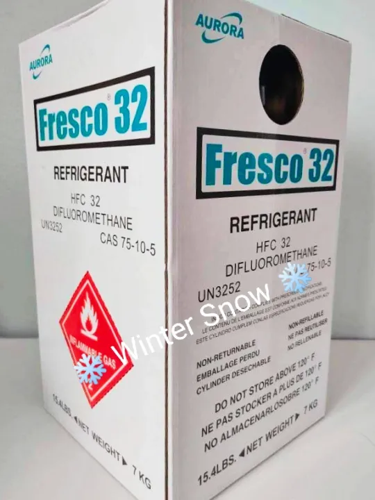 Fresco R32 / Refrigerant R32 / Gas Aircond R32 (NET WEIGHT 9.5KG) | Lazada