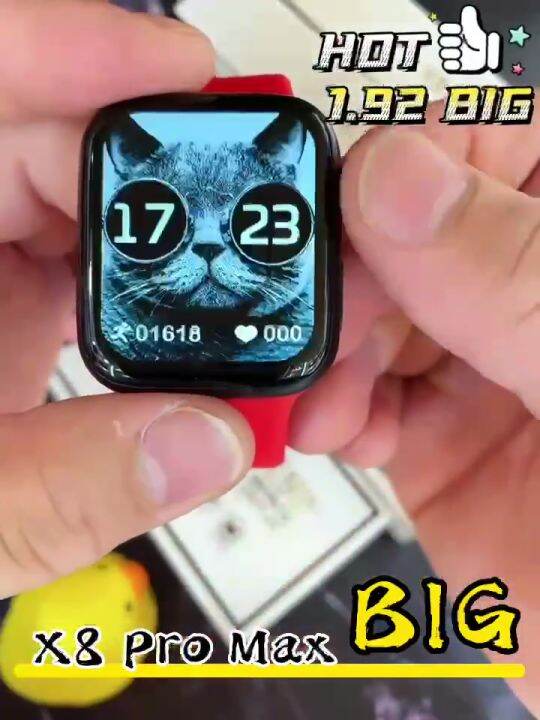 ⌚Smart watch สมาร์ทวอทช์หน้าจอสัมผัสรุ่นใหม่ล่าสุด X8 Pro Max ⌚ ...
