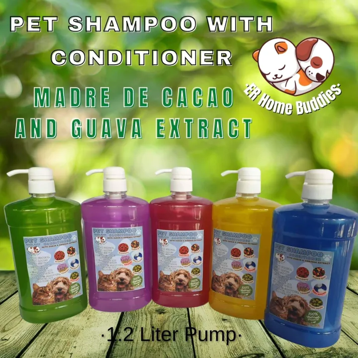ER Madre de cacao Pet Shampoo with Conditioner 1.2 Liter Pump | Lazada PH