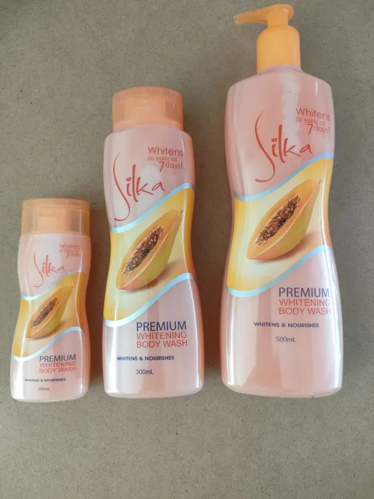 Silka Premium Whitening Body Wash 100ml 300ml 500ml | Lazada PH