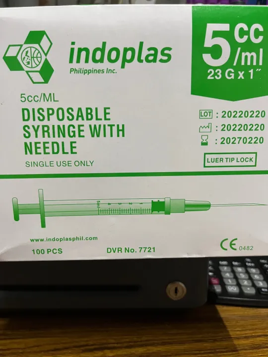 Syringe 5cc g23x1 | Lazada PH